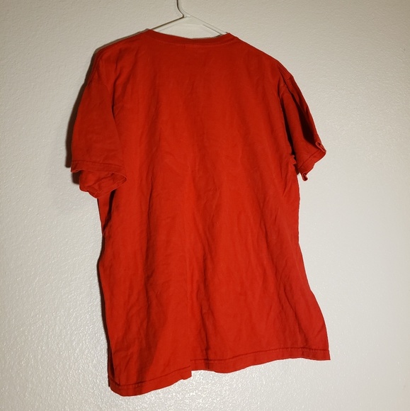 Gildan | Shirts | Gildan Red Dad As Seen In Front Of Tv Shirt | Poshmark